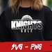 Knights Golf Shirt Design Svg and Png File, Golf Champions, School Team ...