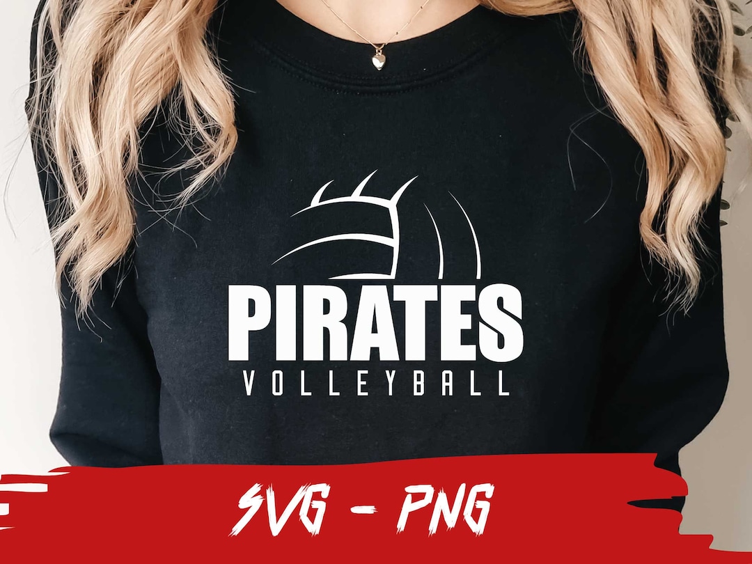 Pirates Volleyball Svg Pirates Png Halfball Png School Team - Etsy