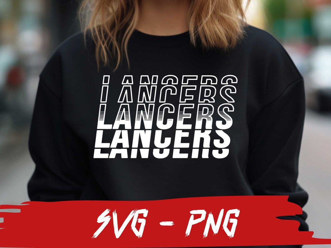 Lancers Mirror Shirt, Svg and Png File, School Team Svg, , Mascot Svg ...