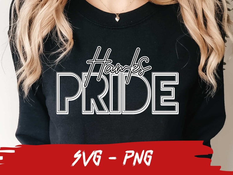 Hawks Pride Svg Hawks Football Png Hawks School Team - Etsy