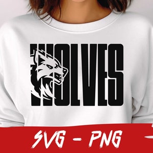 Wolves Softball Bundle, 9x SVG and 18x PNG File , School Team Svg ...