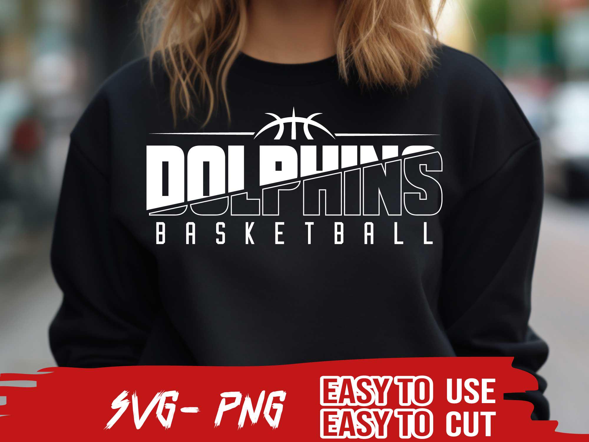 Dolphins Basketball SVG and PNG File, Mascot Png File ,school Team Svg ...