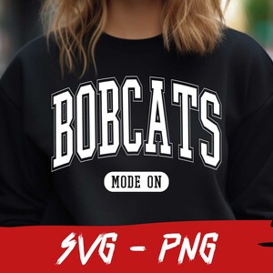 Bobcats Track and Field Bundle, 9x SVG and 18x PNG File, School Team Svg, Bobcats Silhouette ...