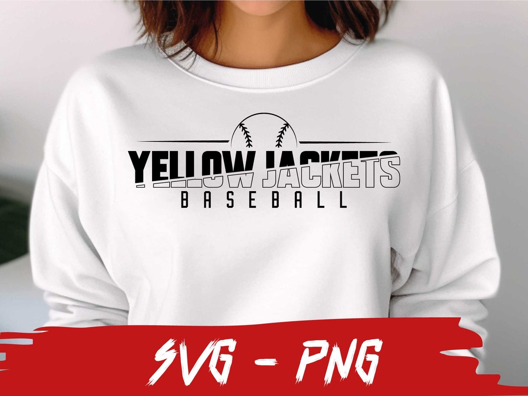 Yellow Jackets Baseball SVG and PNG File, Mascot Png File ,school Team ...