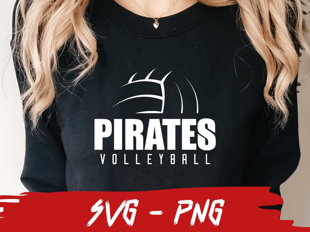 Pirates Volleyball Svg, Pirates Png, Halfball Png, School Team Svg ...