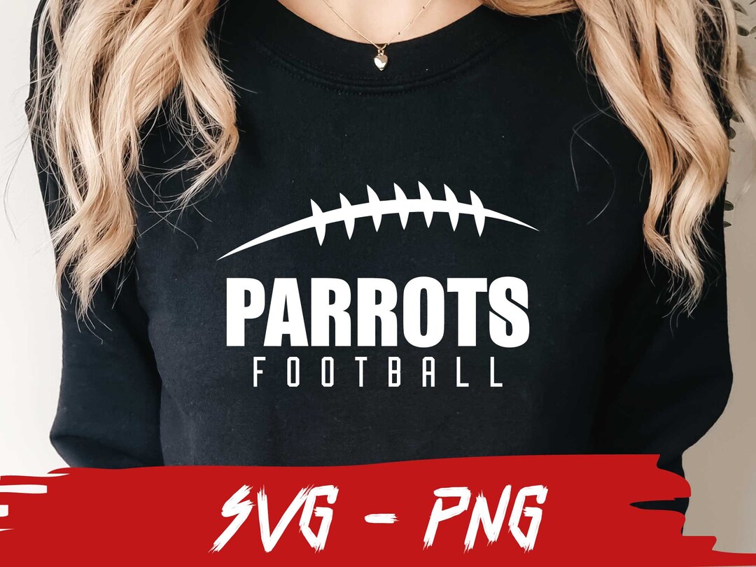 Parrots Football, Parrots Svg, Halfball Shirt, School Team Svg, College ...