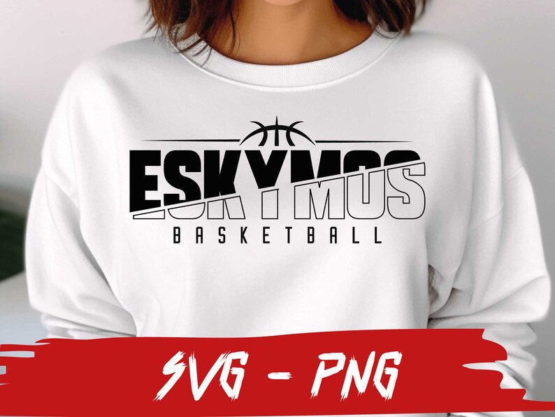 Eskymos Basketball SVG and PNG File, Mascot Png File ,school Team Svg ...