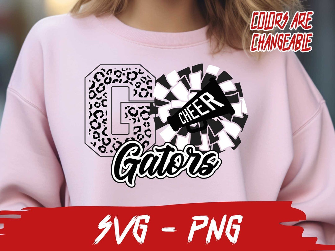 Gators Cheer Svg, Gators Cheerleader, School Team Svg, College Team Png ...