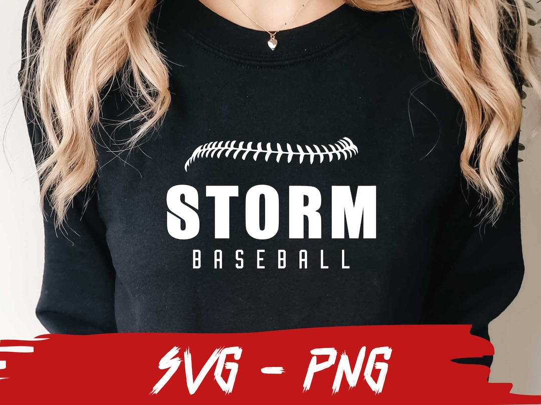 Storm Baseball Svg, School Team Svg, College Team Png, Mascot Svg ...