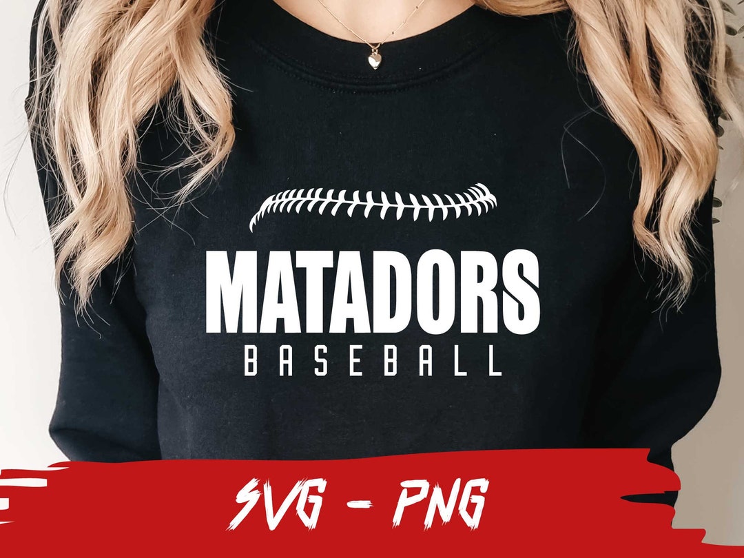 Matadors Baseball, Matadors Svg, Halfball Shirt, School Team Svg ...