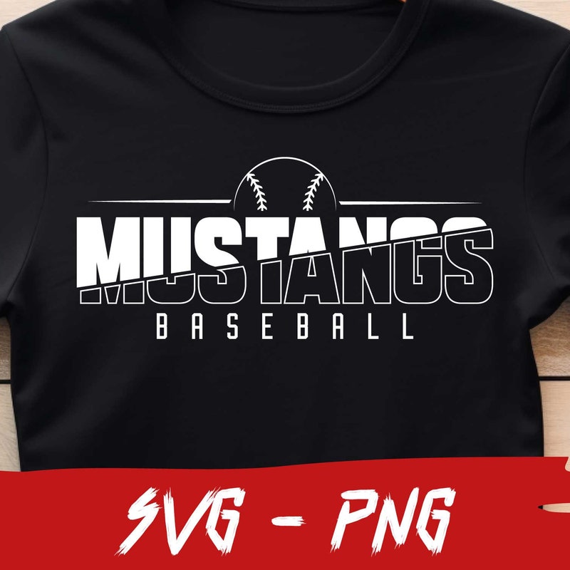 Mustang Baseball - Etsy