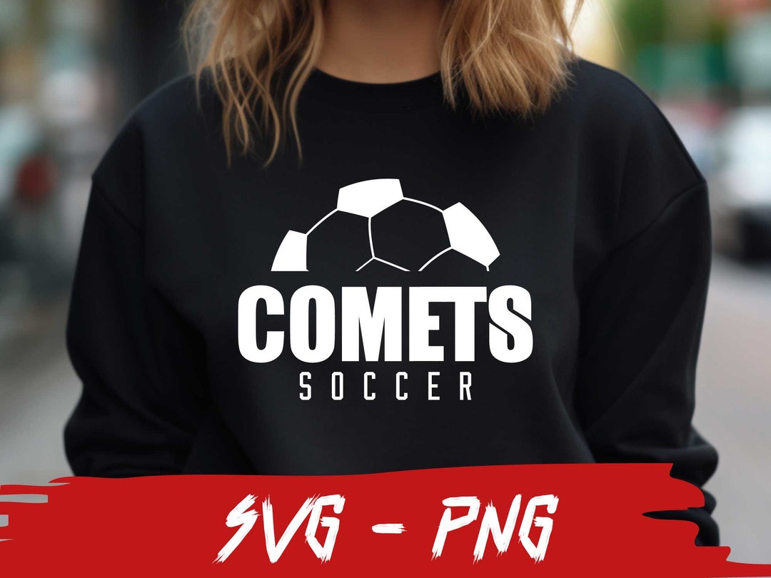 Comets Svg, Comets Soccer, Halfball Png, School Team Svg, College Team ...