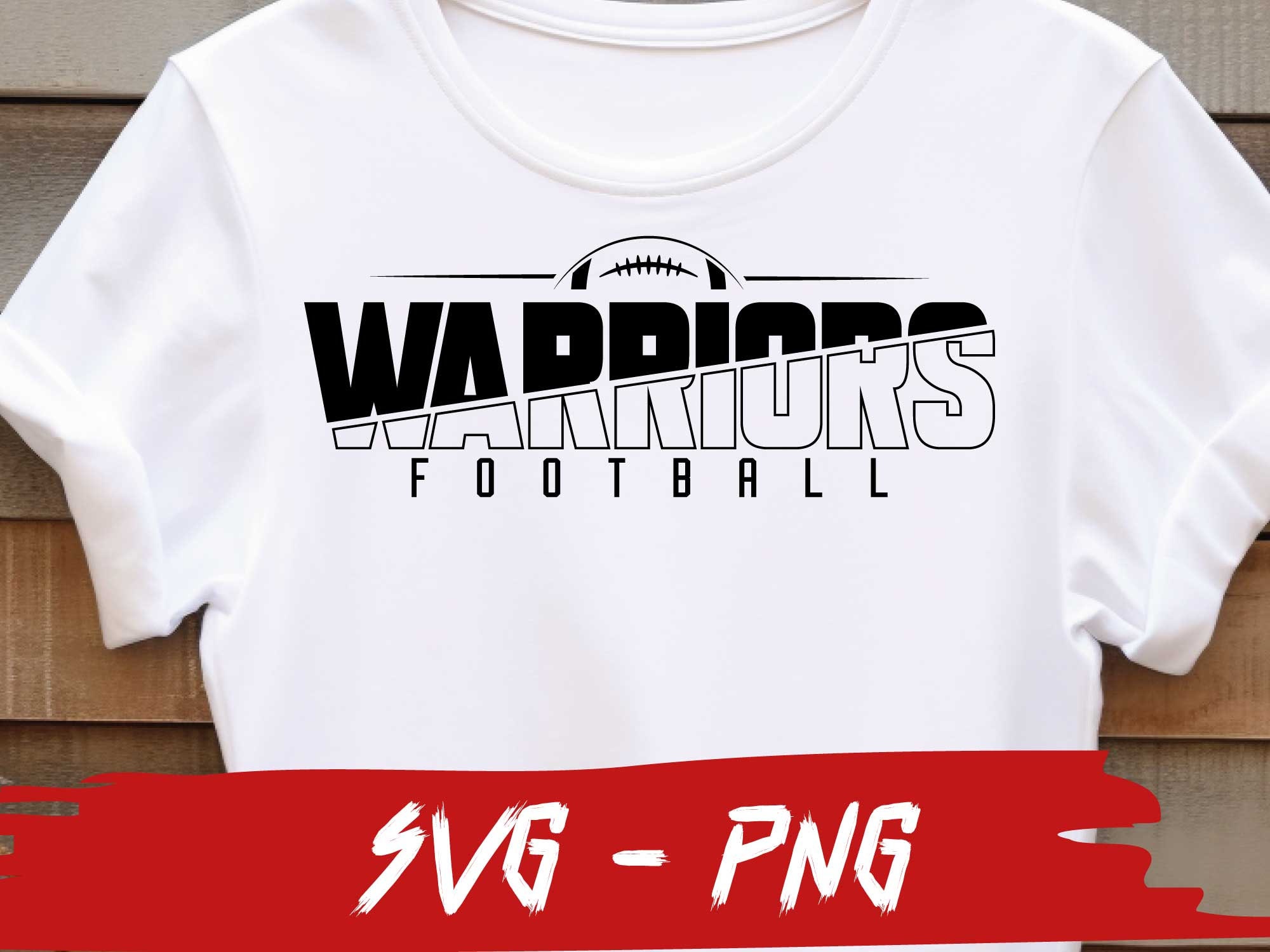 Warriors Football SVG and PNG File, Mascot Png File, School Team Svg ...
