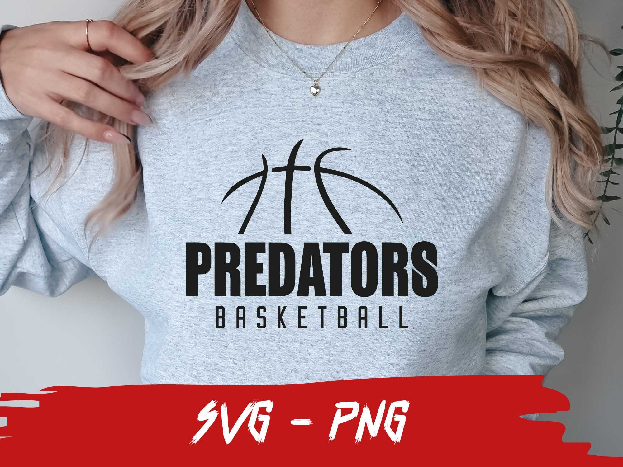 Predators Basketball, Predators Svg, Halfball Shirt, School Team Svg ...