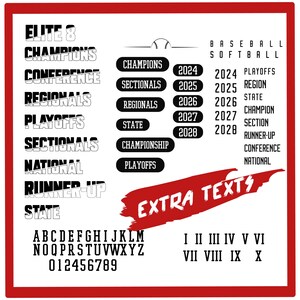 Playoffs Softball Bundle, College Baseball, Create Your Own Design, Svg ...