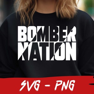 Bombers Softball Bundle, 9x SVG and 18x PNG File, School Team Svg ...