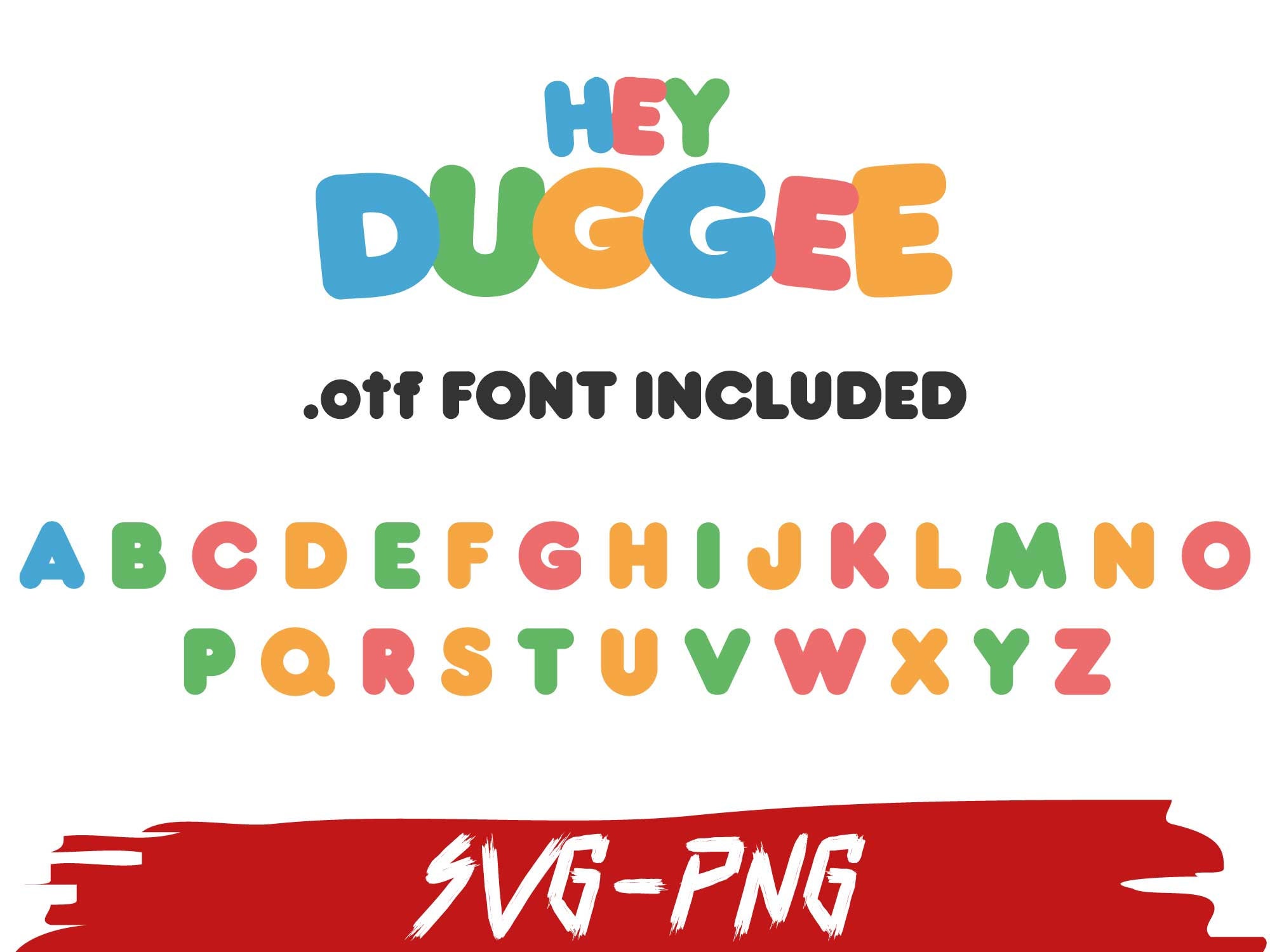 Hey Duggee Svg Bundle, 20 Characters Duggee Font ,layered ,cricut Svg ...
