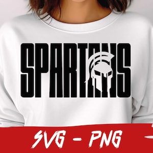 Spartans Soccer Bundle, 9x SVG and 18x PNG File, School Team Svg ...