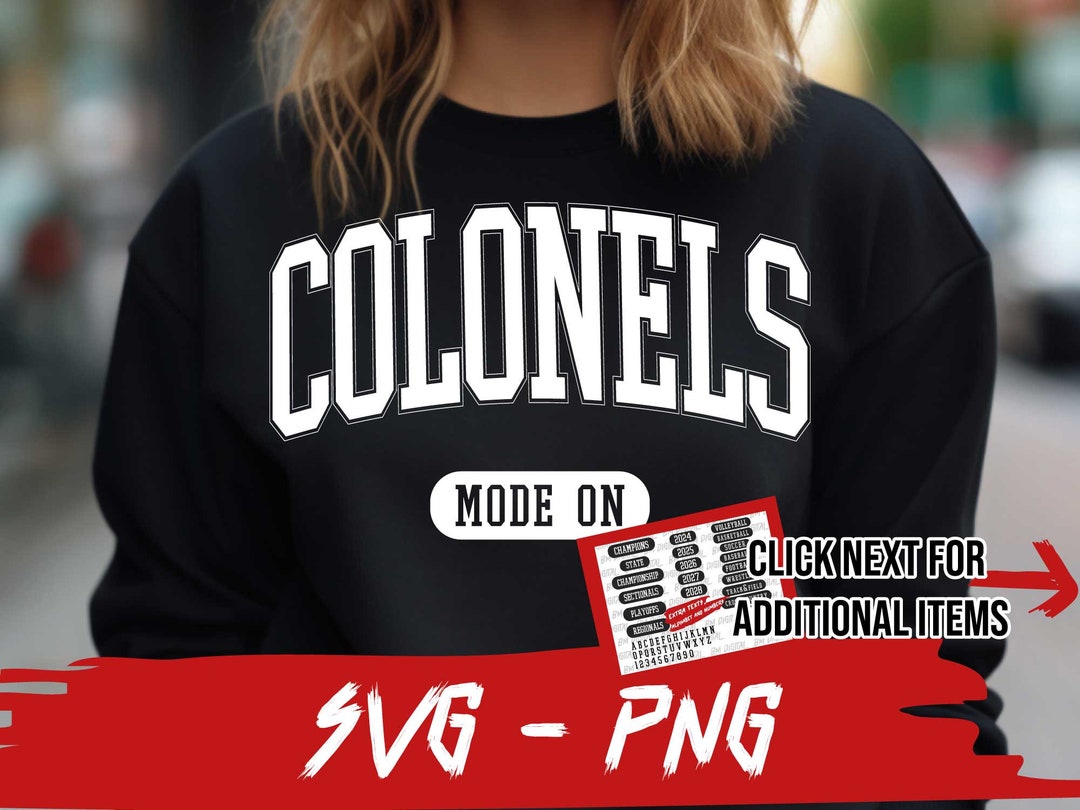 Colonels Bundle Svg and Png, +21 SVG and PNG File, Colonels Vintage ...