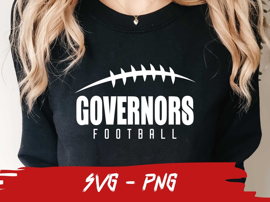 Governors Football, Governors Svg, Halfball Shirt, School Team Svg ...