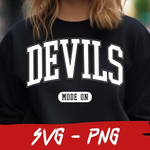 Devils Soccer Bundle, 9x SVG and 18x PNG File, School Team Svg, Devils ...
