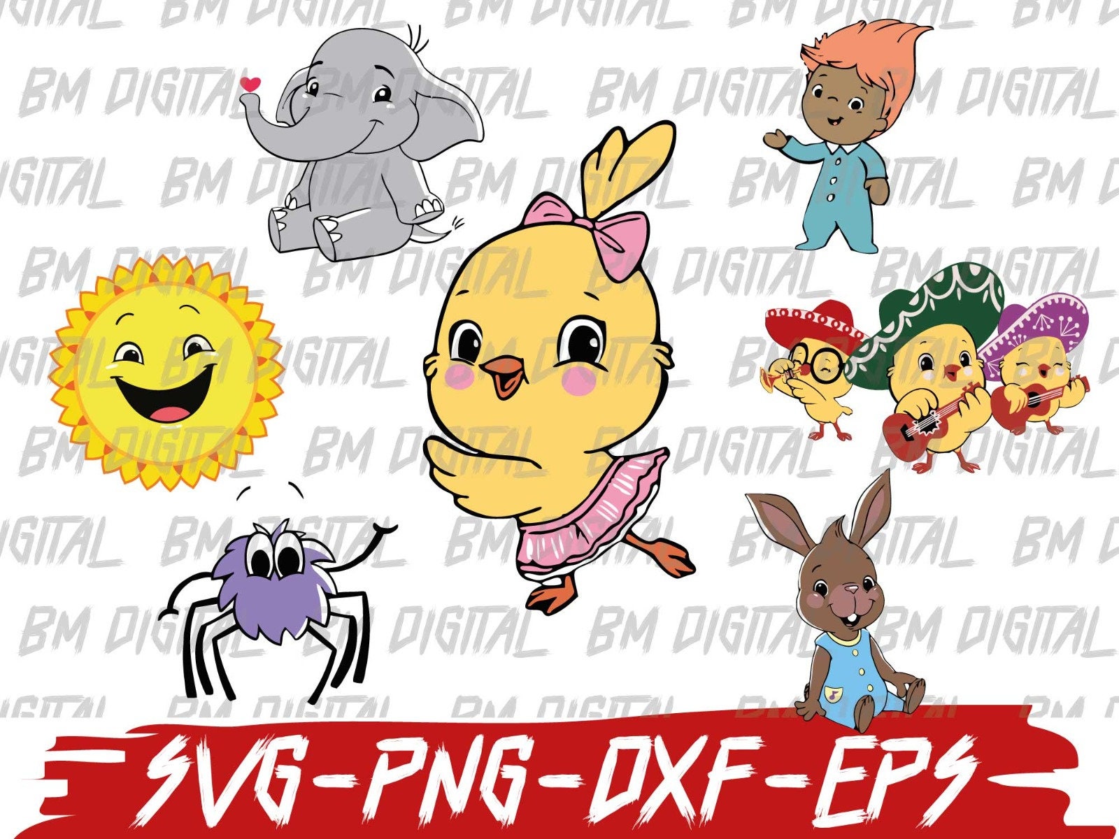 Canticos Svg Bundle Kiki Svg Digital File Canticos Bundle - Etsy Canada