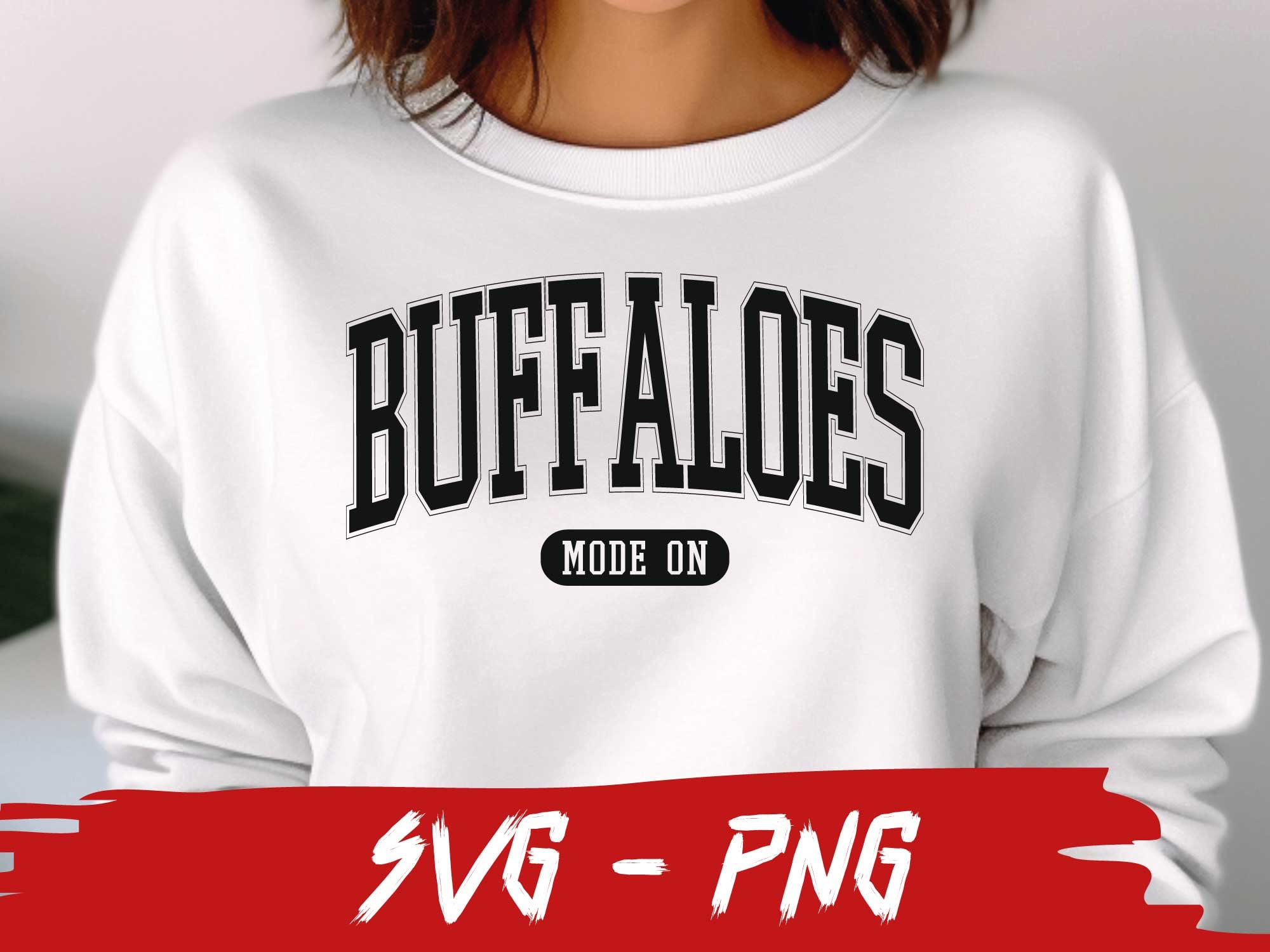 Buffaloes Football Bundle, 9x SVG and 18x PNG File, School Team Svg ...