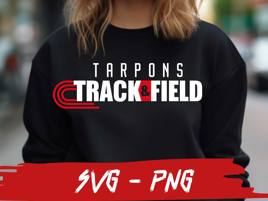 Tarpons Track and Field Team, SVG and PNG File, Mascot Png File ...