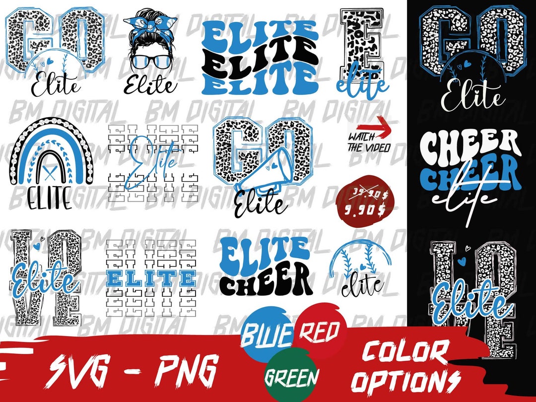 Elite Baseball Svg, Elite Bundle, School Team , College Team Shirt ...