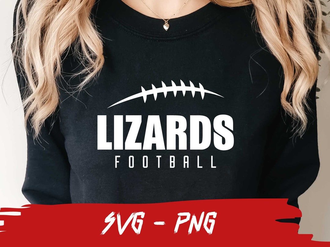 Lizards Football Lizards Svg Halfball Shirt School Team - Etsy