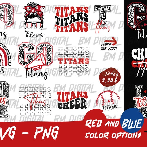 Titan Cheer Svg - Etsy