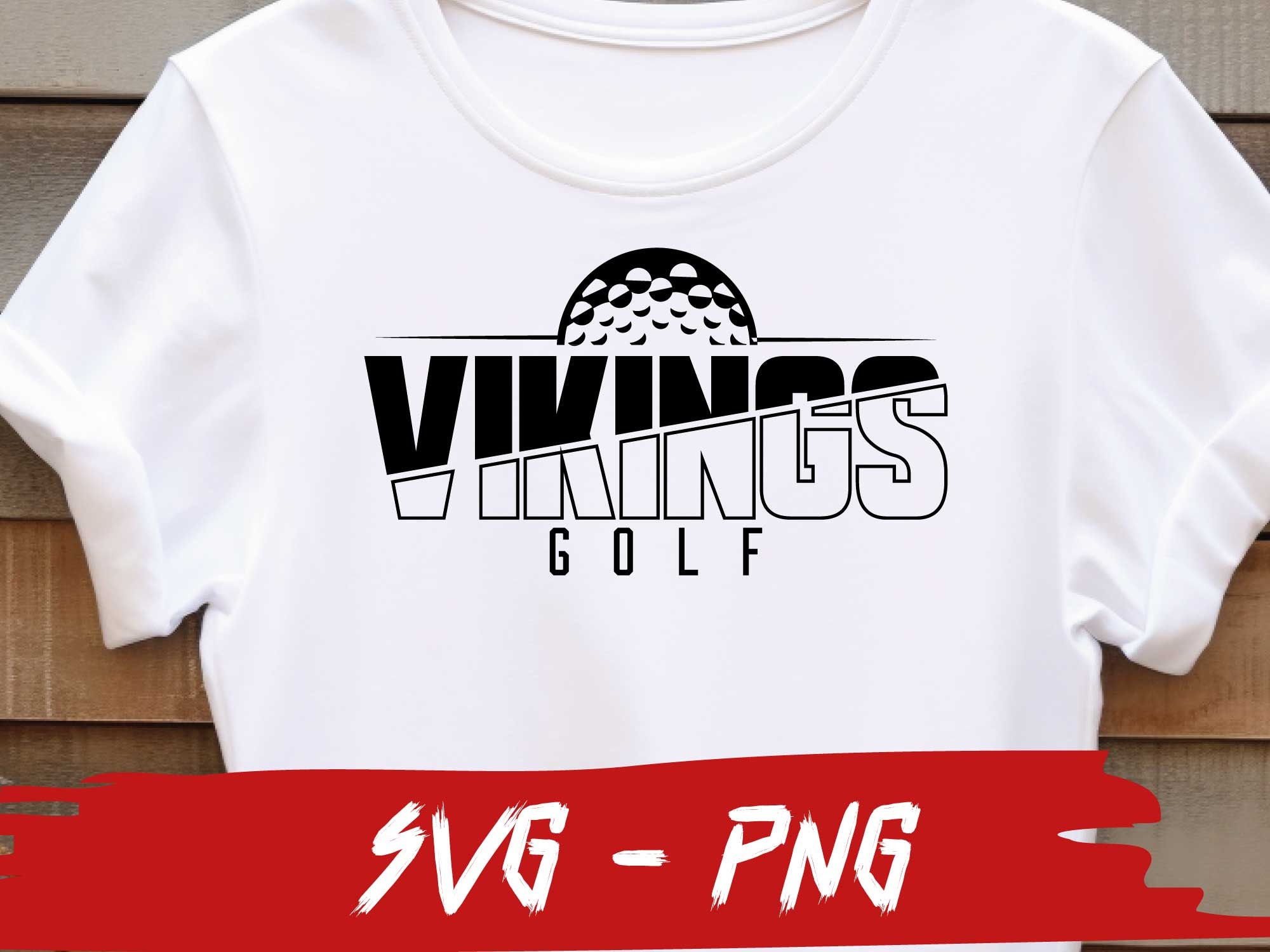 Vikings Golf Shirt Design Svg and Png File, Golf Champions, School Team ...
