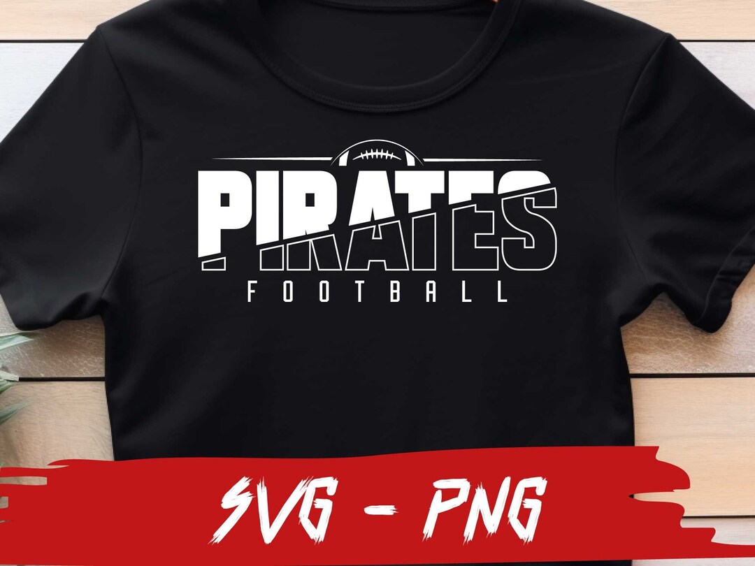 Pirates Football SVG and PNG File, Mascot Png File ,school Team Svg ...