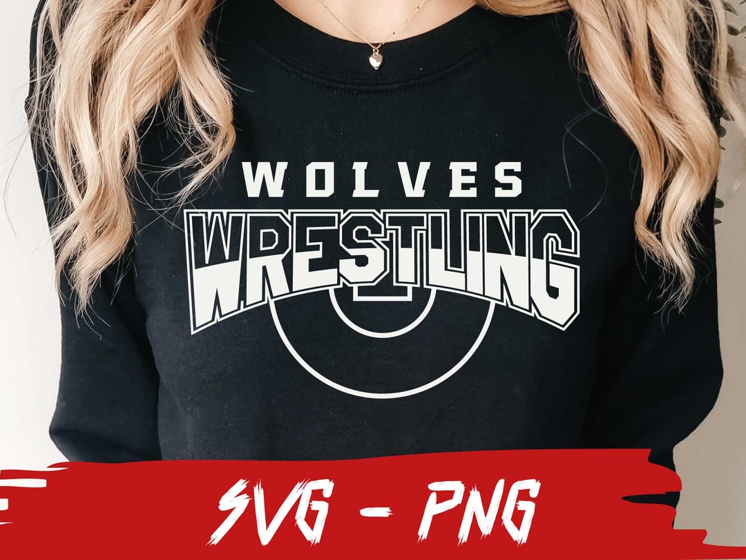 Wolves Wrestling Team, School Team Png, Mascot, Layered, Iron On - Etsy