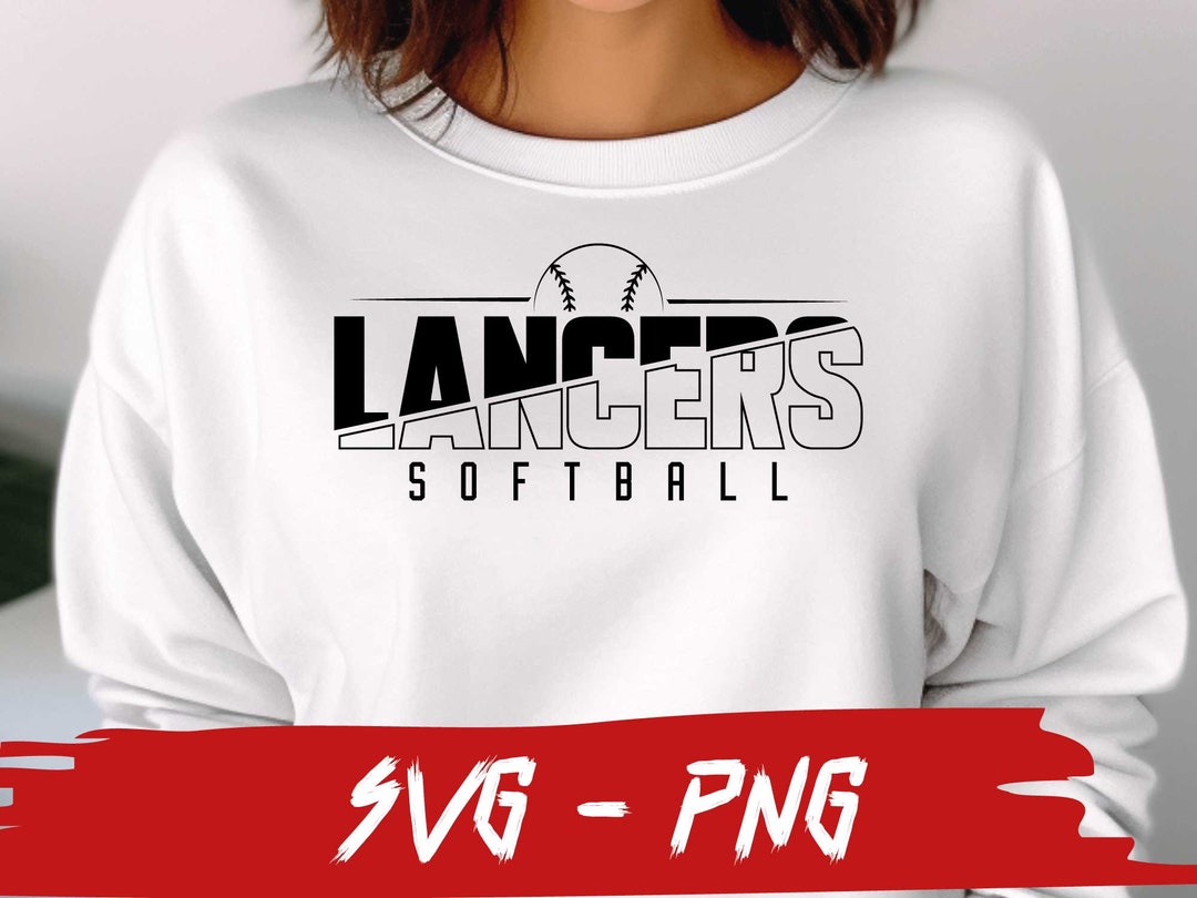 Lancers Softball SVG and PNG File, Mascot Png File, School Team Svg ...