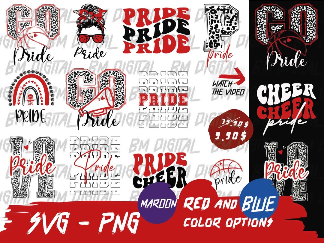 Pride Basketball Svg Pride Bundle Pride School Team Pride - Etsy