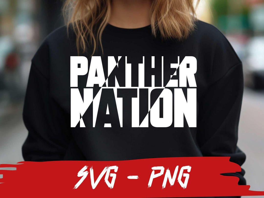 Panther Nation, SVG and PNG File, Panthers Baseball , School Team ...