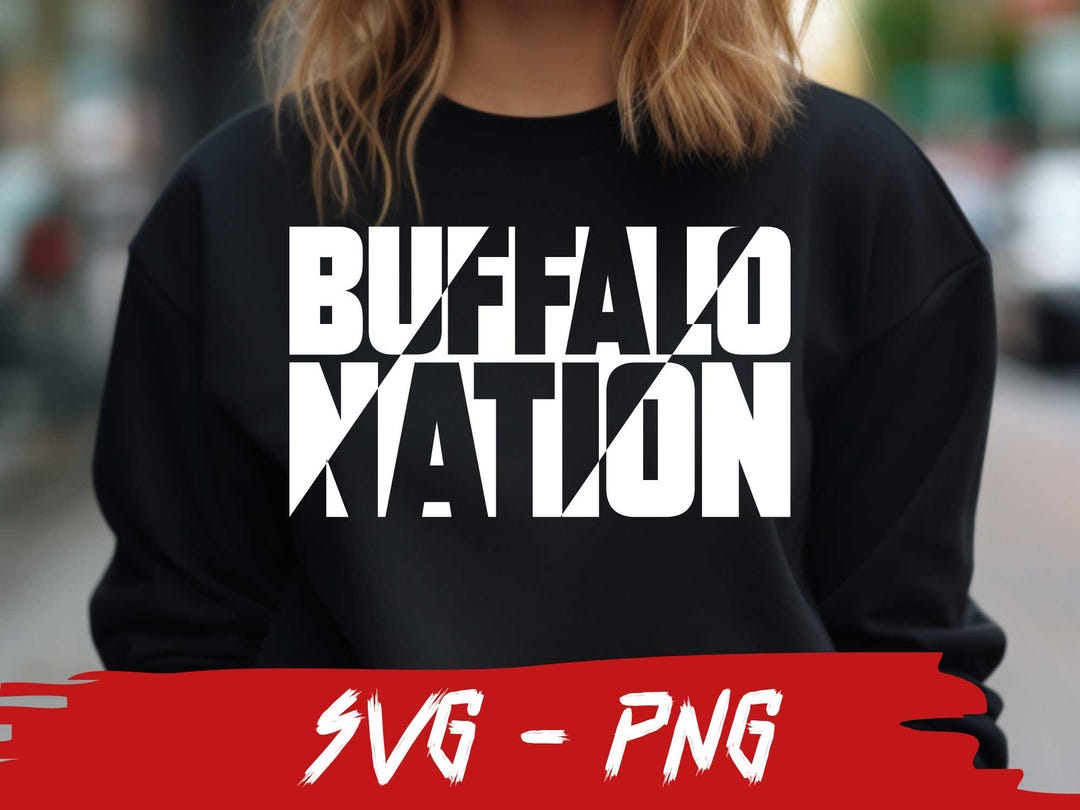 Buffalo Nation, SVG and PNG File, School Team, Mascot Svg, Buffaloes ...