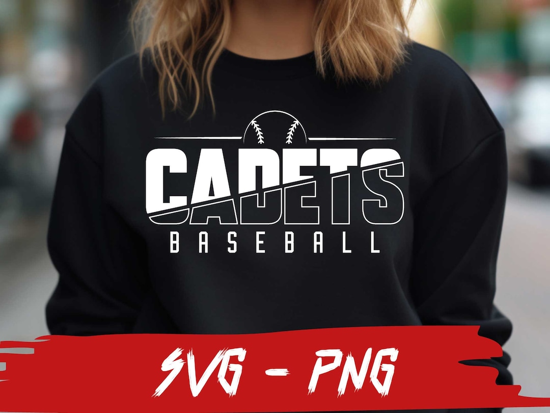 Cadets Baseball SVG and PNG File, Mascot Png File ,school Team Svg ...