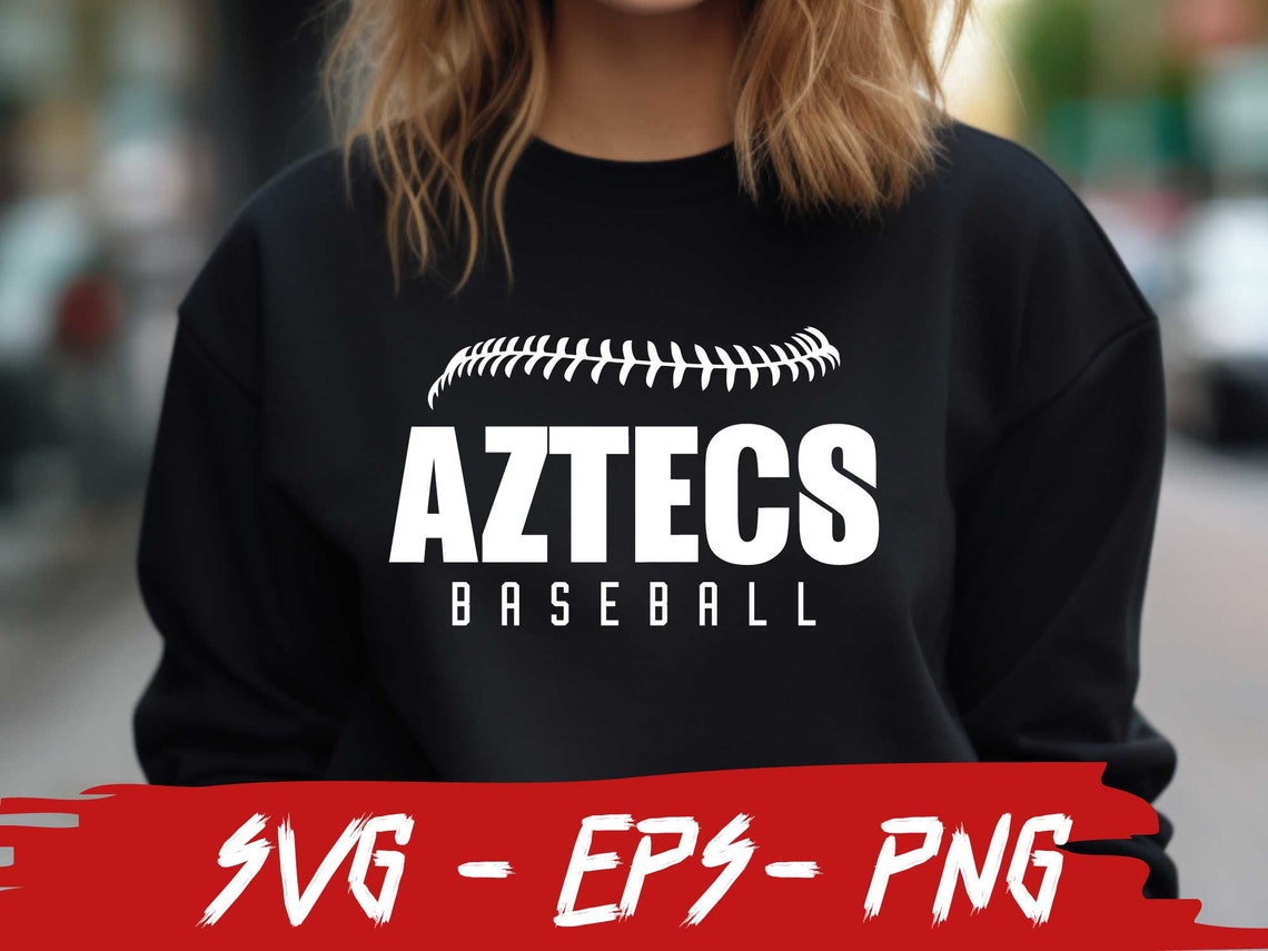 Aztecs Baseball, Aztecs Svg, Halfball Shirt, School Team Svg, College ...