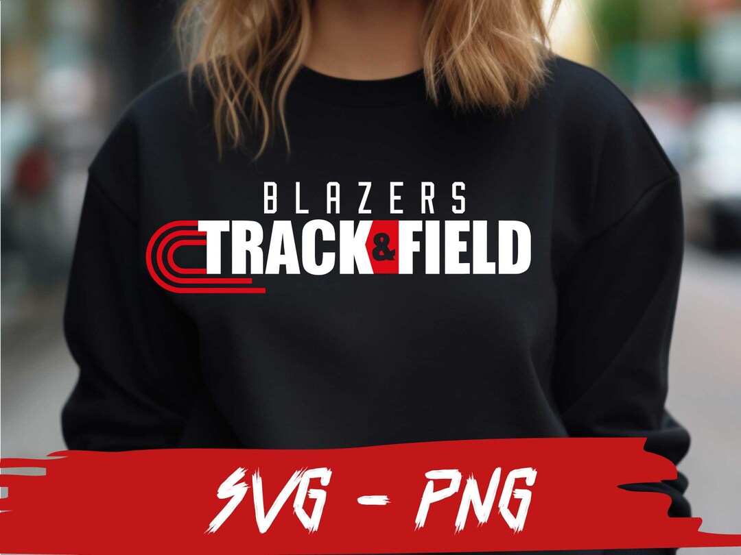 Blazers Track and Field Team, SVG and PNG File, Mascot Png File ...
