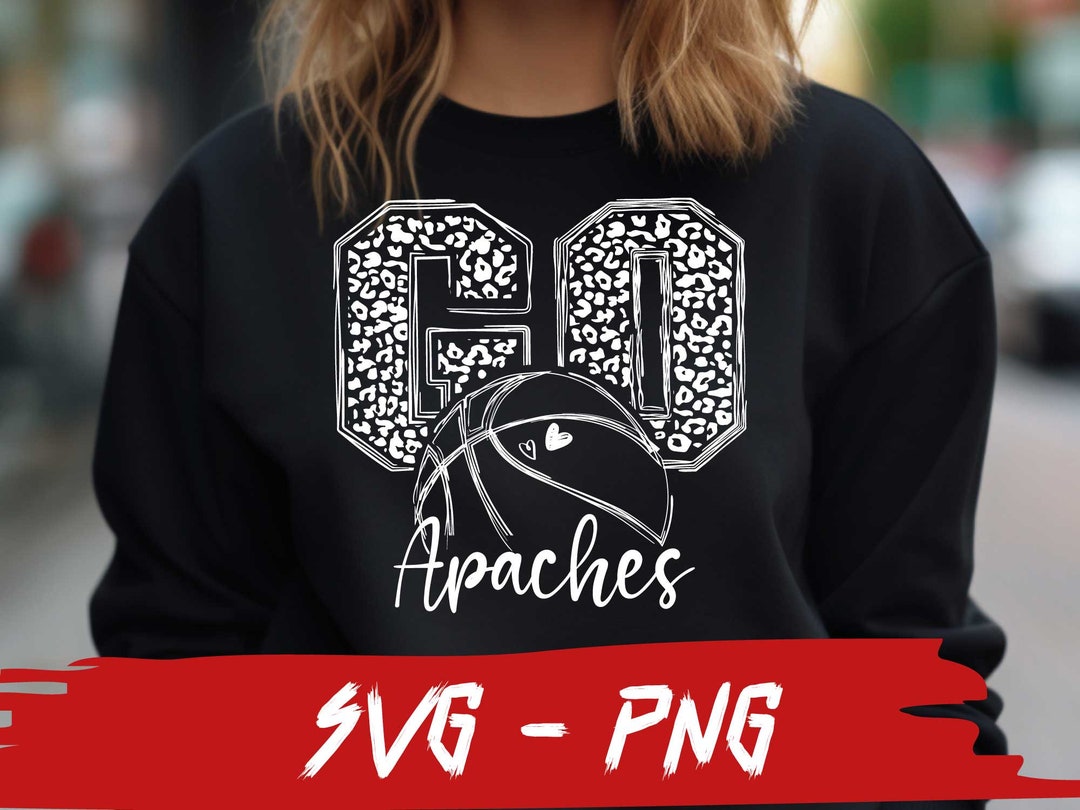 Go Apaches Basketball, Apaches Basketball, Leopard Shirt, Go Football ...