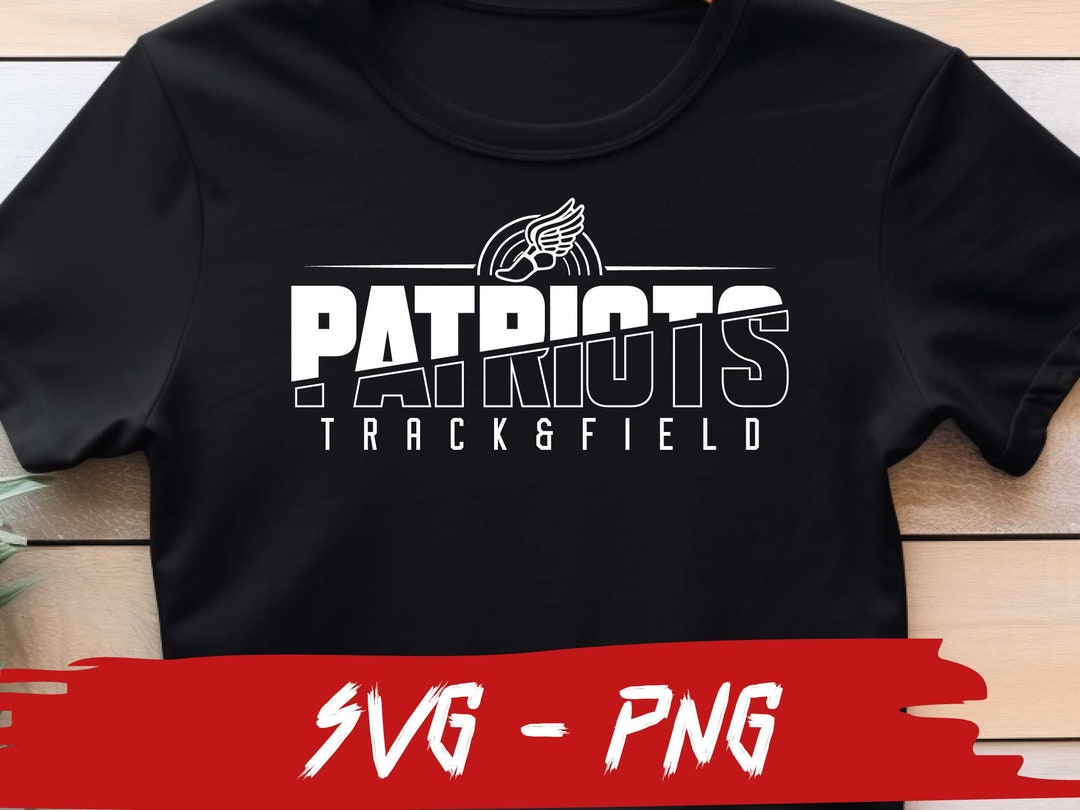 Patriots Track and Field SVG and PNG File, Mascot Png File ,school Team ...