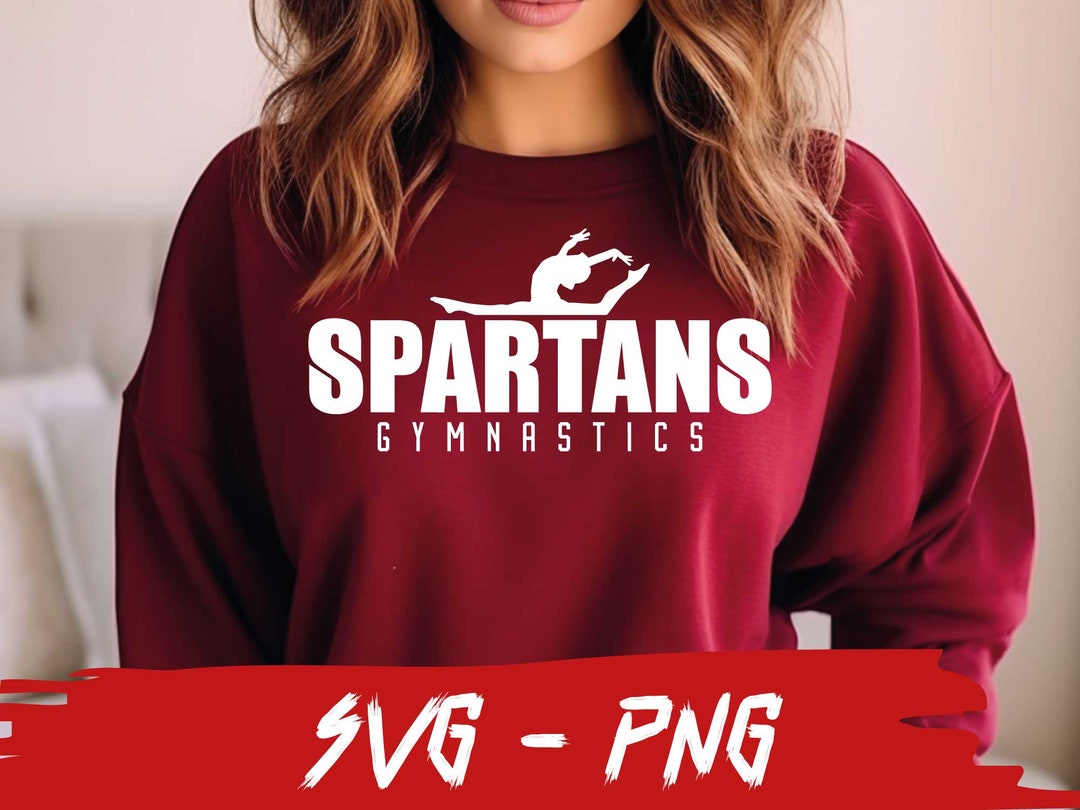 Spartans Gymnastics Svg, Spartans Png, School Team Svg, College Team ...