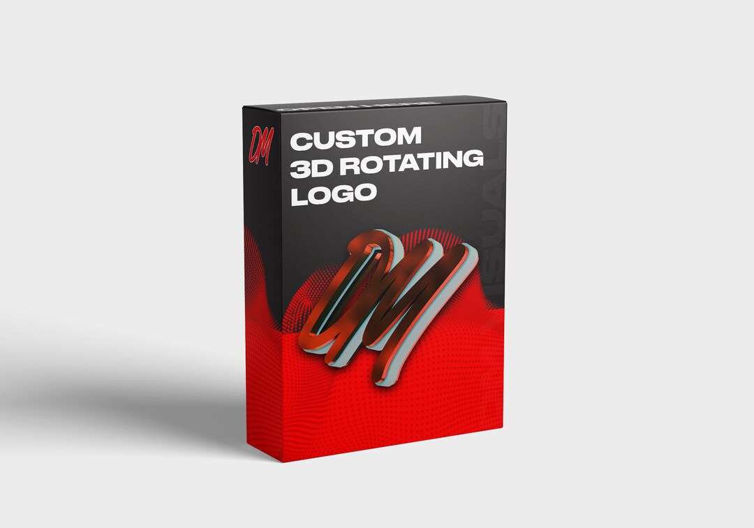 Custom 3D Rotating Logo - Etsy