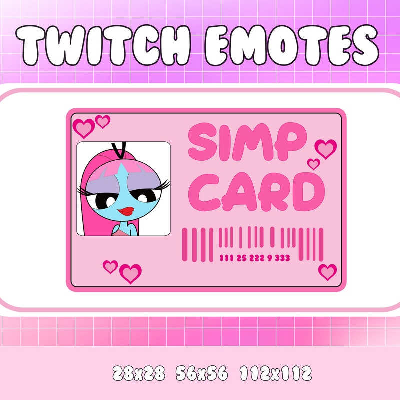 Simp Card - Etsy