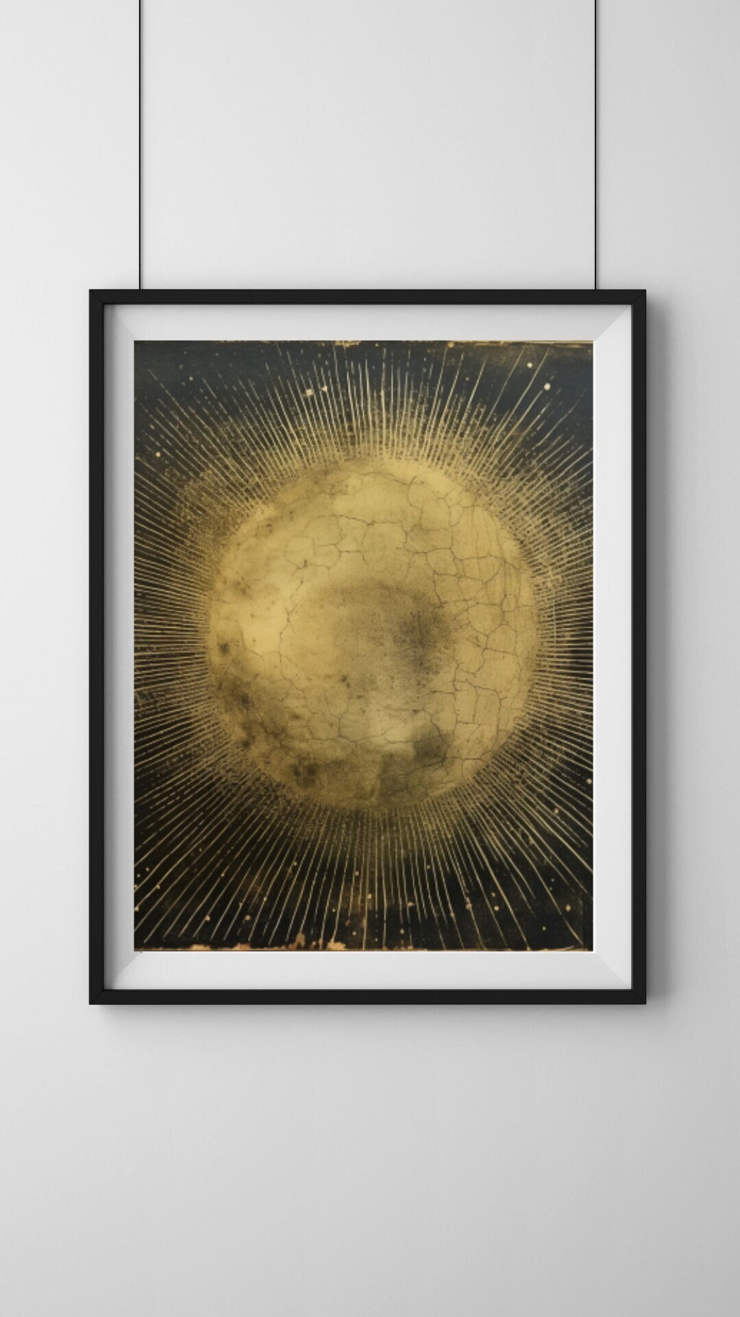 Superskrull_minimalist_astronomy_album_art_gold-leaf_on_black_ - Etsy