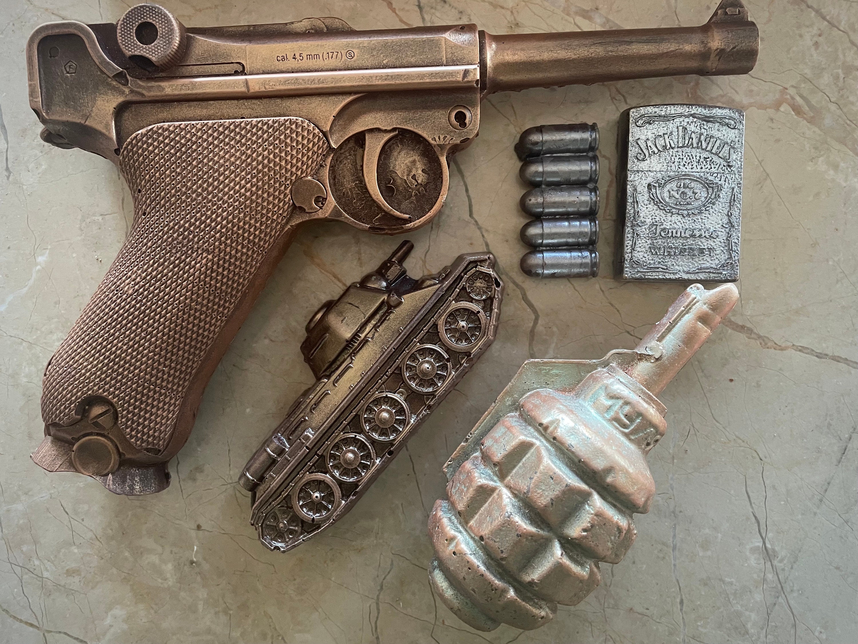 Military Tank Unique Chocolate Gift, Chocolate Gift Box. Gun Shaped ...