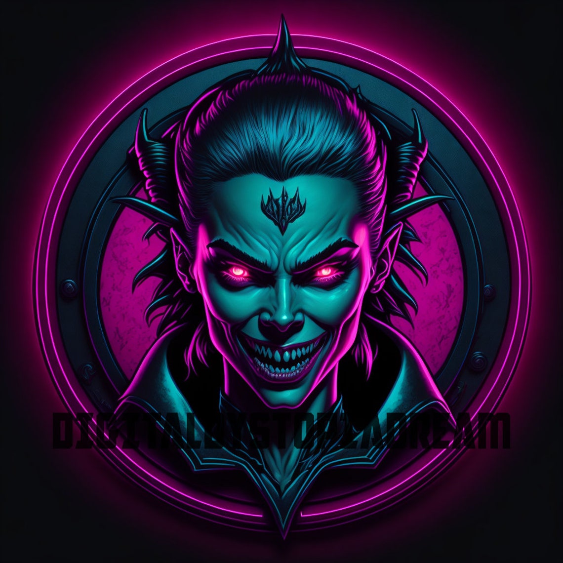 Cyberpunk Vampires Twitch Sub Badges and Bit Badges for - Etsy