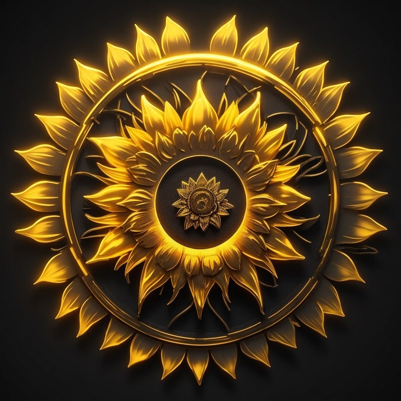 Cyberpunk Sunflower Twitch Sub and Bit Badges for Streamers,vtubers ...